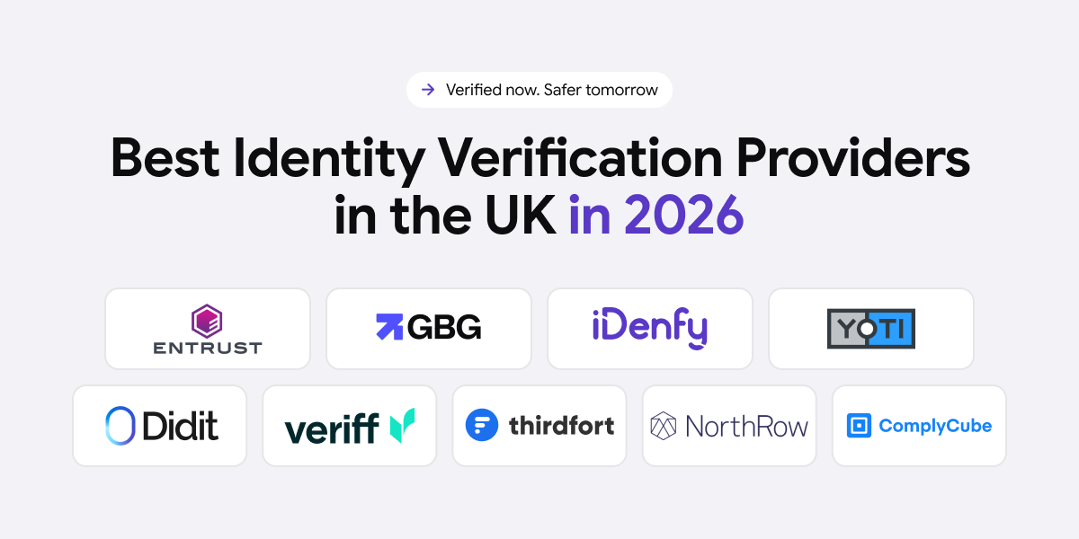 Best Identity Verification Providers in the UK - iDenfy